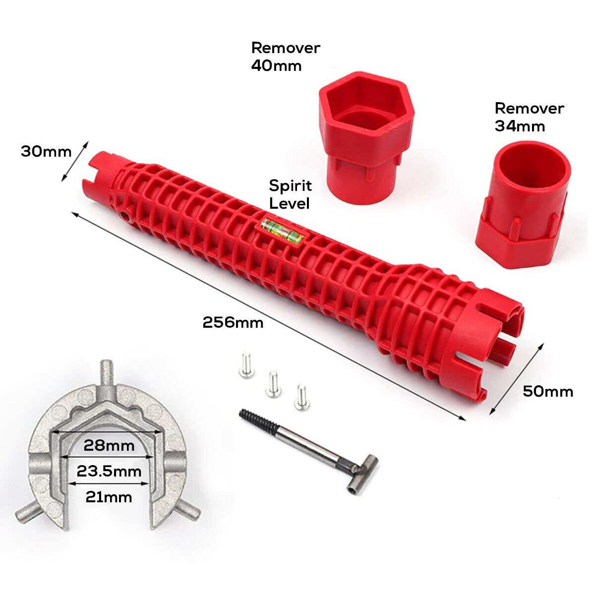 8 in 1 Multifunction Faucet Sink Installer Wrench Plumbing Pipe Spanner ...